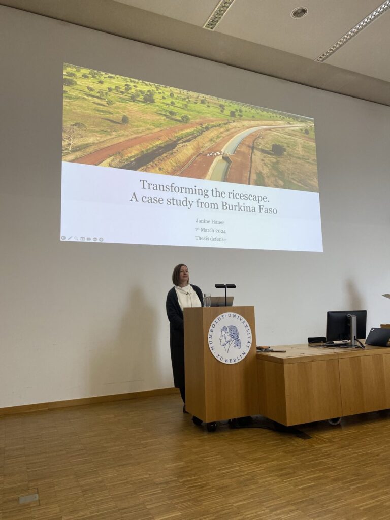 Successful PhD: Congratulations to Janine Hauer | IRI THESys